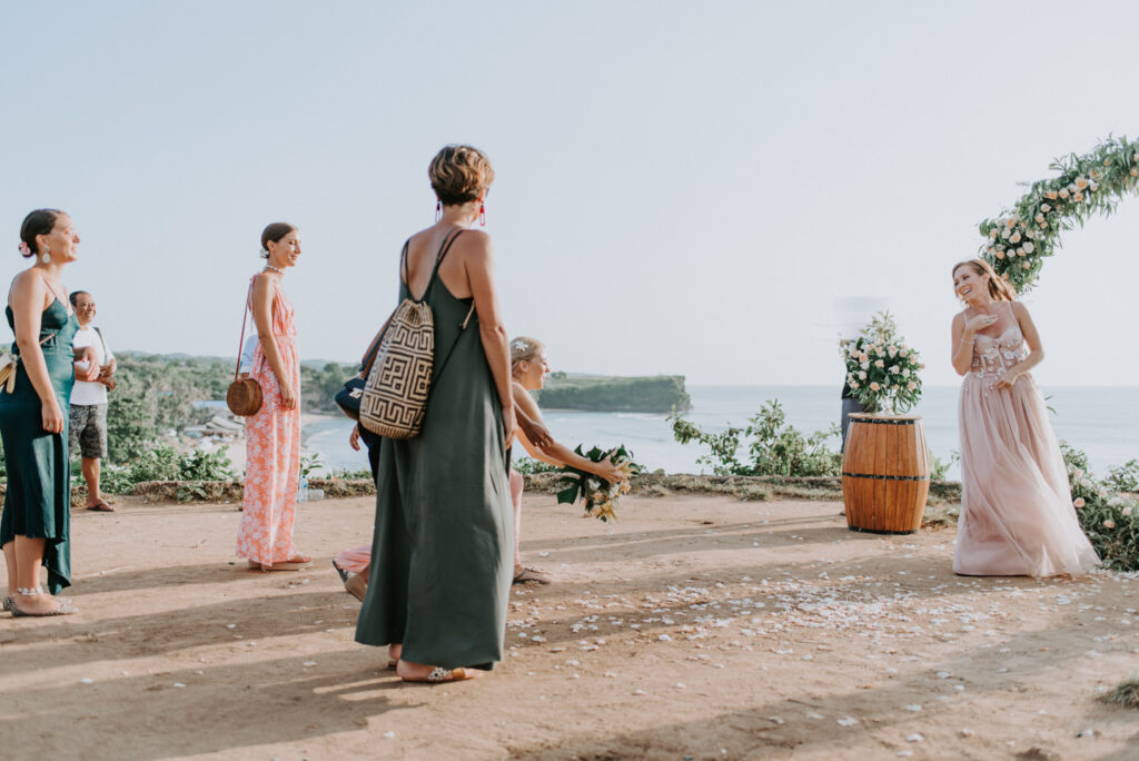 Balangan Cliff Wedding Sensation — Ivan & Tamara